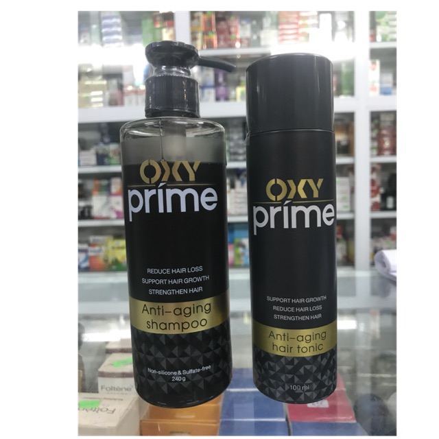 Bộ dầu gội Oxy Prime chống rụng tóc Nam | Shopee Việt Nam