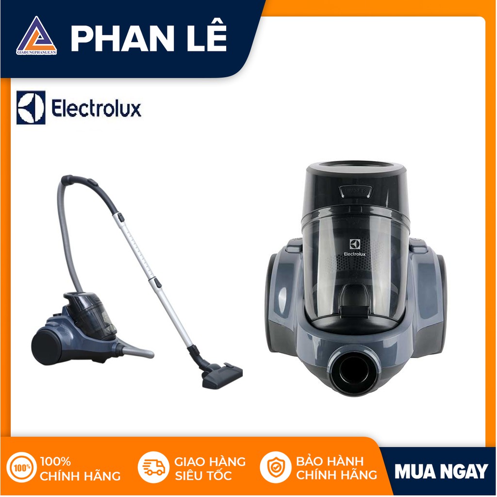Máy hút bụi Electrolux dùng hộp chứa bụi EC41-2DB- công suất mạnh mẽ 2000W (hàng chính hãng ...