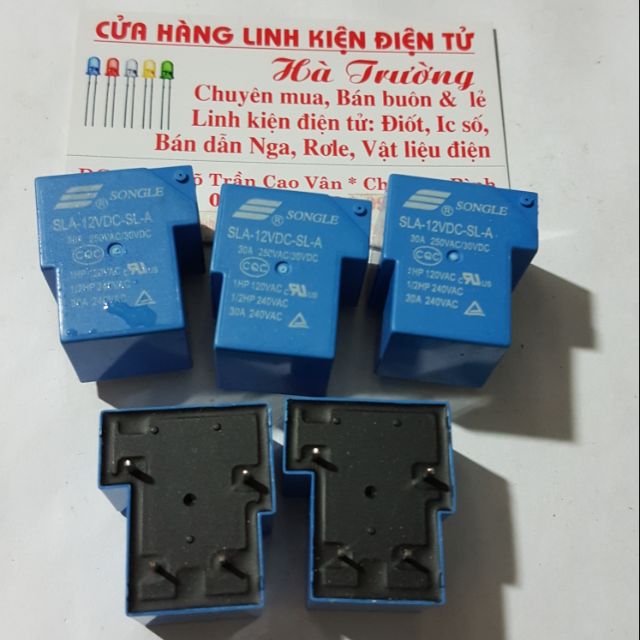 Rơ le 12v - 30A -combo 2 cái | Shopee Việt Nam