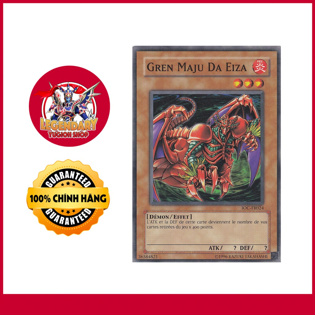 [Thẻ Bài Yugioh Chính Hãng] Gren Maju Da Eiza | Shopee Việt Nam