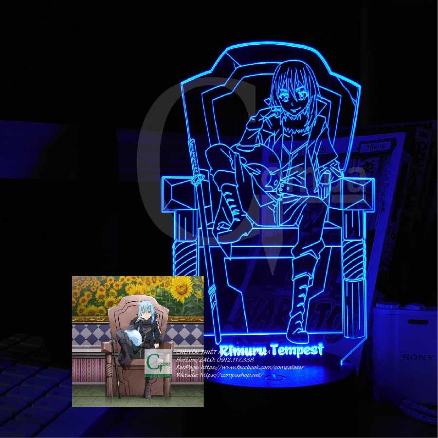 [ẢNH THẬT TỪ SHOP] Đèn Ngủ ANIME ĐÈN LED 3D Tensei Shitara Slime Rimuru ...
