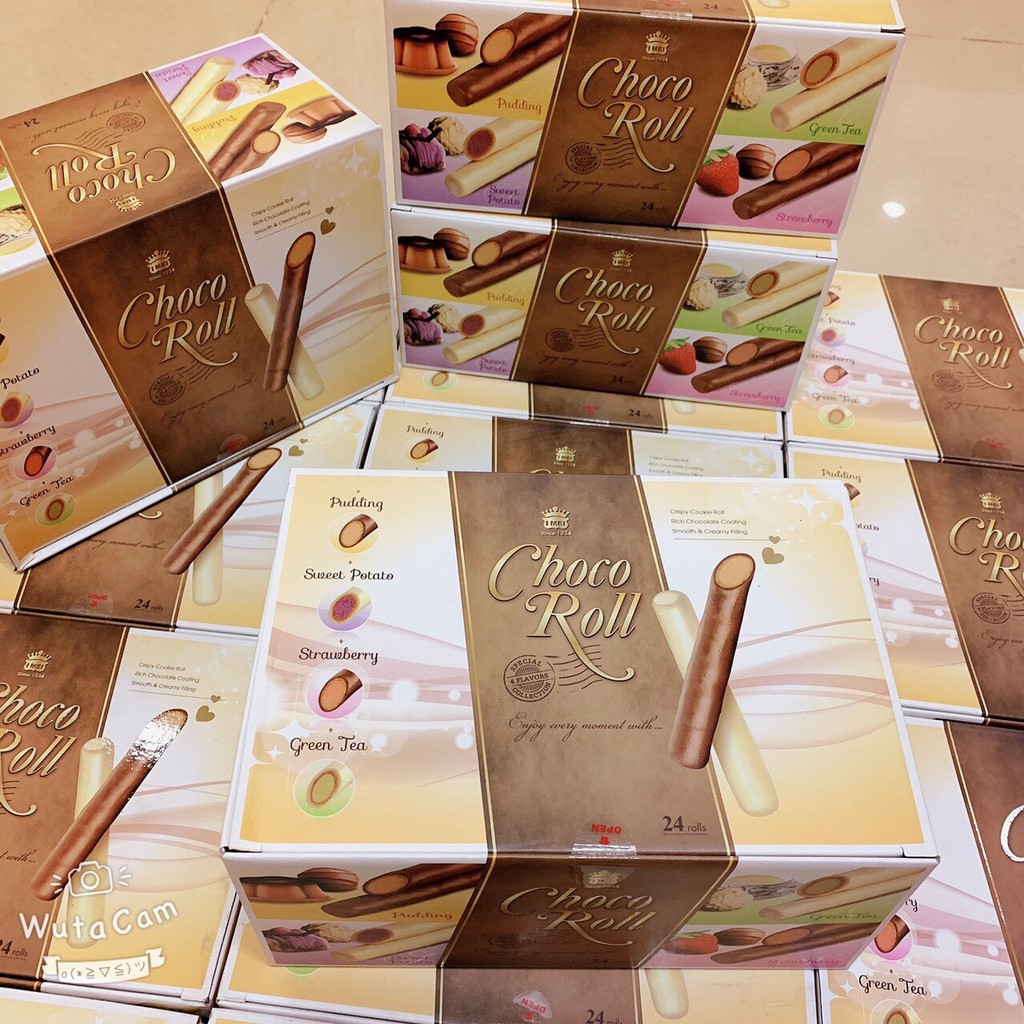 [Siêu Ngon] Bánh Choco Roll 4 vị Nhật Bản | Shopee Việt Nam