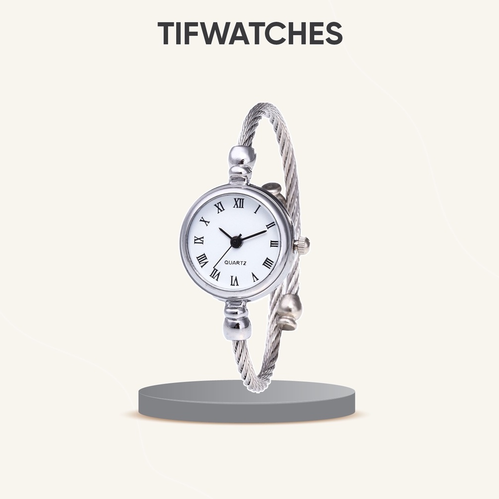 Đồng hồ vòng tay nữ KIKO Tif Watches kim loại thiết kế thanh lịch làm ...