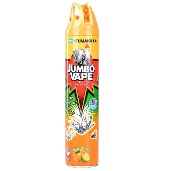 Bình Xịt Côn Trùng - Jumbo Vape - Multi - Insect Killer - Hương Cam ...