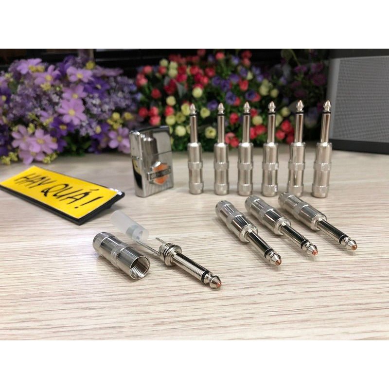 Jack cắm Instrument Plug 6.3mm Mono Jack Plug | Shopee Việt Nam