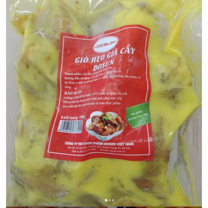 Giò heo giả cầy gói 1kg (chỉ giao nội thành HN) | Shopee Việt Nam