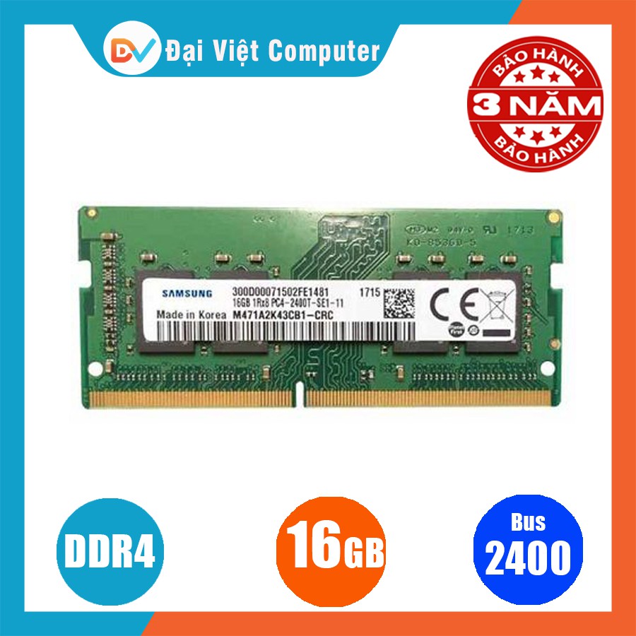 Ram laptop 16GB 8GB 4GB DDR4 bus 2400 MHz (hãng ngẫu nhiên) | Shopee ...