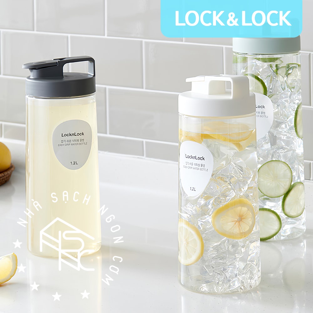 Bình đựng nước Lock&Lock Easy Grip (1.2L, 1.5L) - HAP813, HAP814 ...