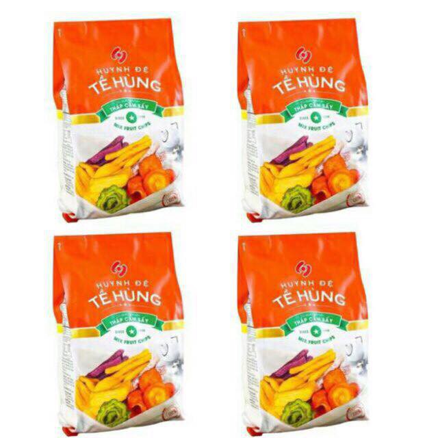 [HSD T4/2026] 2kg ( 4 gói 500G) Trái cây sấy Thập câm Sấy Hunh Đệ Tề Hùng | Shopee Việt Nam