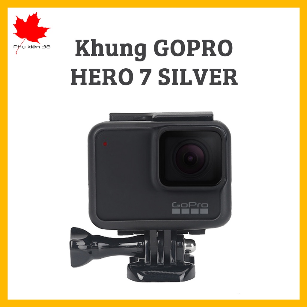 Khung Gopro Hero 7 silver - Khung nhựa bảo vệ cho camera actioncam ...