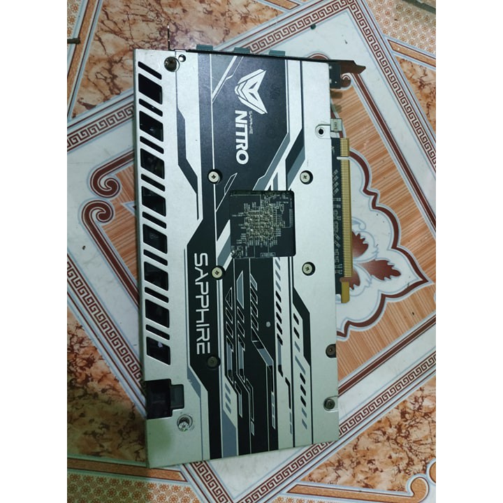 Ốp lưng (backplate) VGA RX 470 Nitro | Shopee Việt Nam