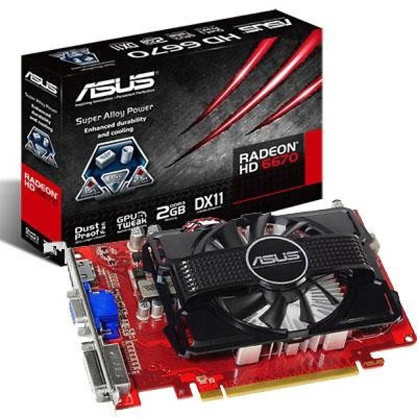 Card màn hình Asus Radeon HD 6670 2GD3 | Shopee Việt Nam