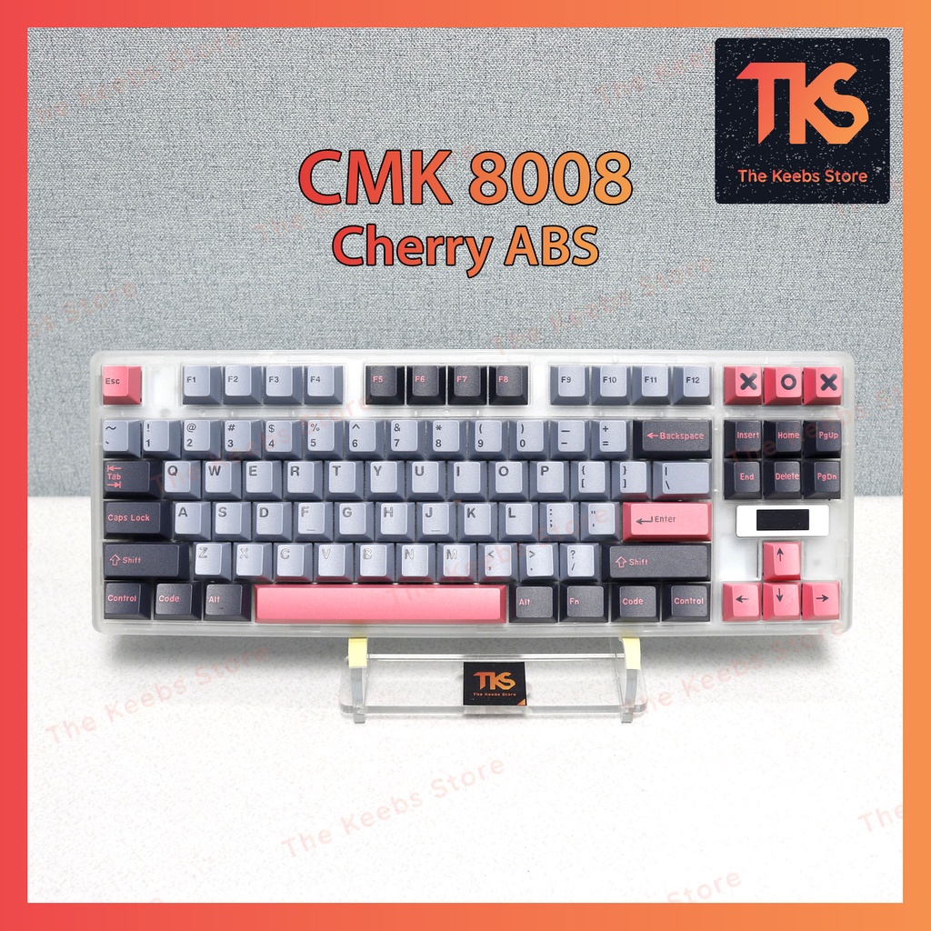 Keycap CMK 8008 | Profile Cherry | ABS 2 Shot | Nút bàn phím cơ | TKS ...