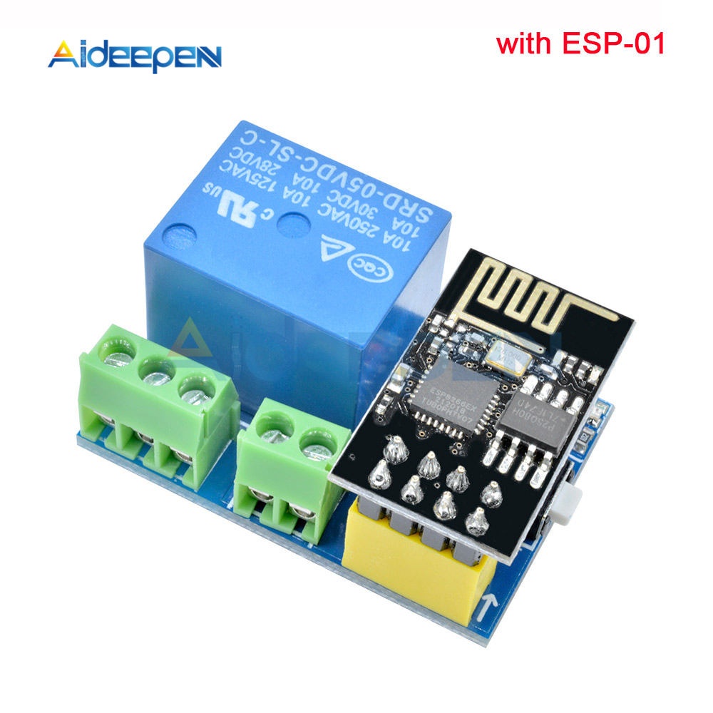 Mô-đun Rơ Le wifi esp8266 5v ds18b20 dht11 rgb Điều Khiển Từ Xa esp-01 esp-01s | Shopee Việt Nam