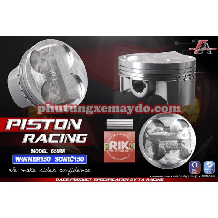 PISTON 65 MM CHO WINNER SONIC TARACING [BAO ĐỔI TRẢ NẾU HÀNG LỔI ...
