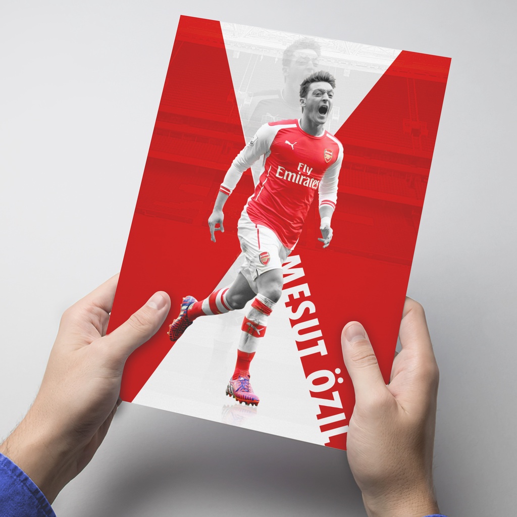 Poster Bóng Đá Mesut Ozil, Poster Mesut Ozil Cực Đẹp, Poster Bóng Đá Có ...