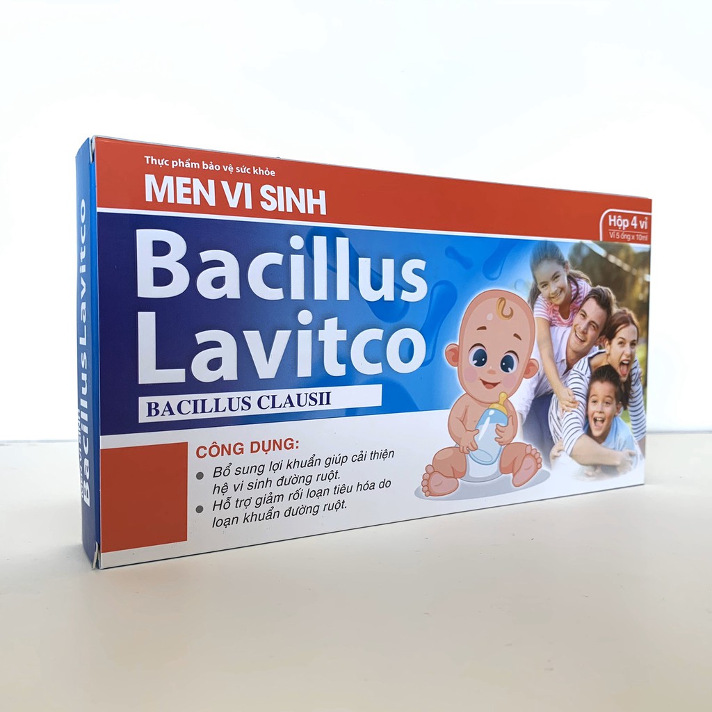 Men Vi Sinh Bacillus Lavitco - Bổ Sung Lợi Khuẩn Giúp Cải Thiện Hệ Vệ Sinh Đường Ruột - Giảm Rối ...