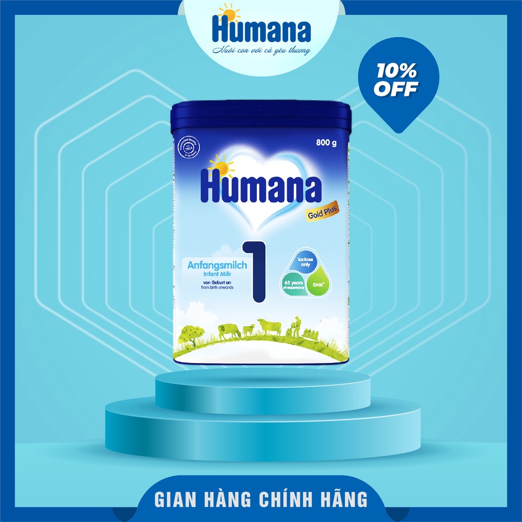 Sữa Humana Gold 1.2,3 hộp 800gr (Mẫu mới) Date mới | Shopee Việt Nam