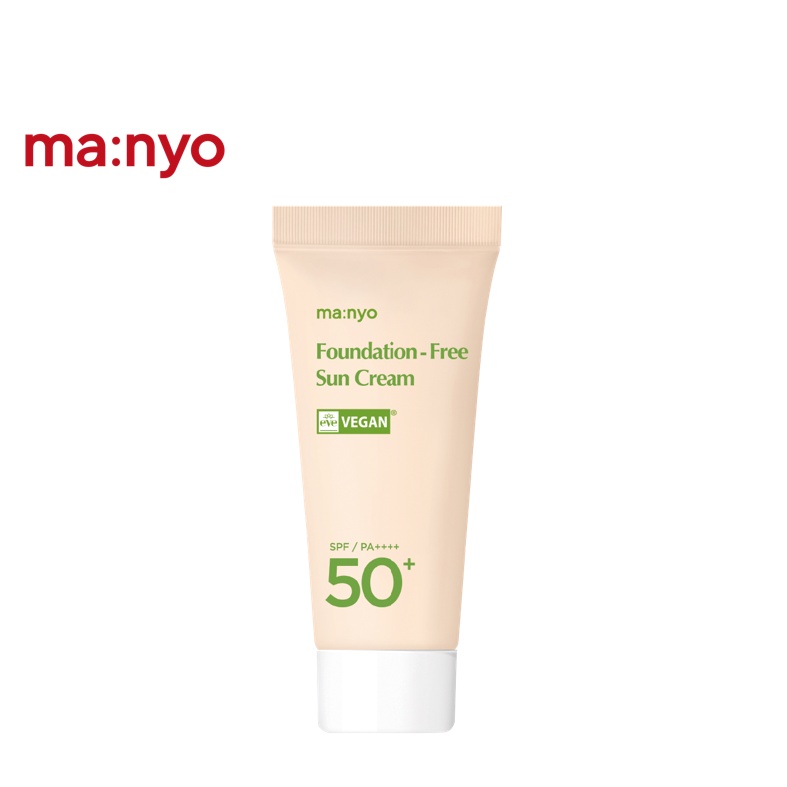 Kem chống nắng nâng tone ma:nyo Foundation-Free Sun Cream 15ml | Shopee ...