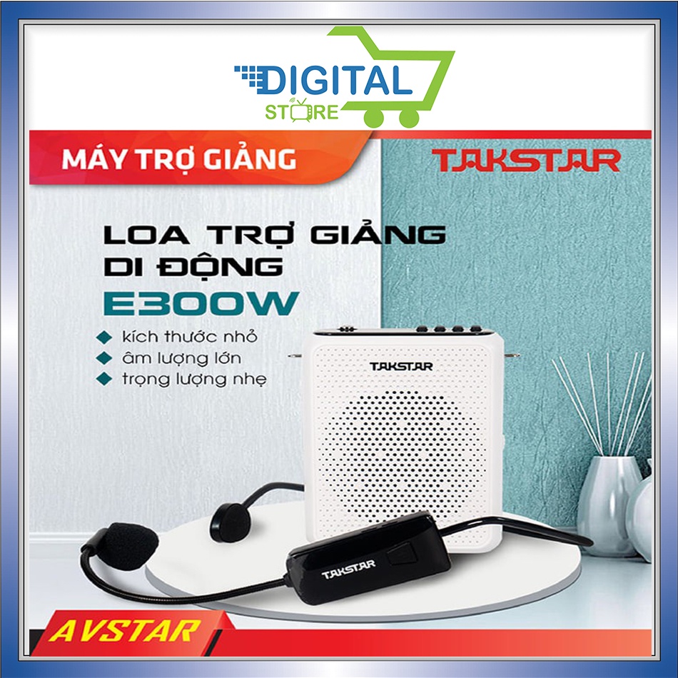 Máy trợ giảng không dây Takstar E300W, Loa trợ giảng dành cho giáo viên, hướng dẫn viên, bán ...