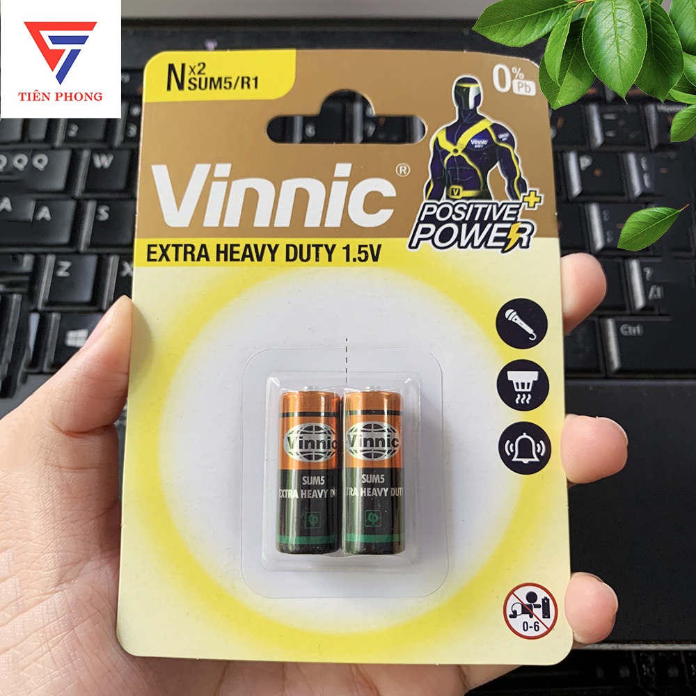 Pin Vinnic Sum5 R1 E90 1.5V chính hãng - Vỉ 2 viên DATE MỚI NHẤT ...