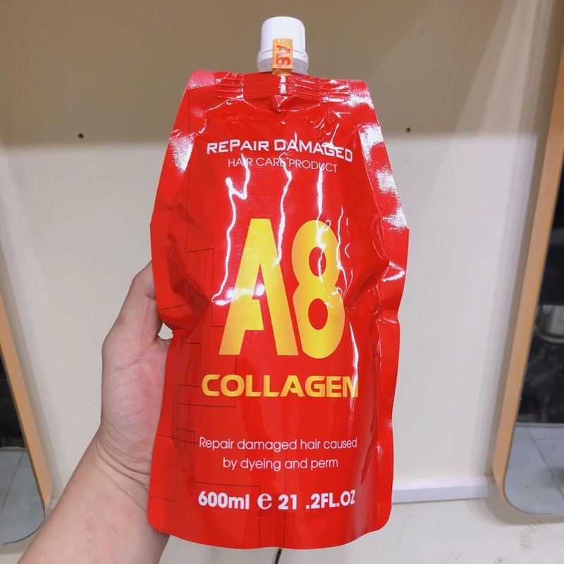 Hấp Phục Hồi Tóc Collagen A8 Hàng Chính Hãng Mẫu Mới | Shopee Việt Nam