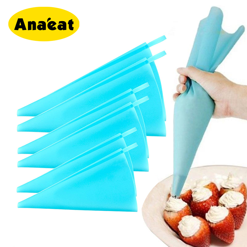 Túi trang trí bánh silicon ANAEAT 25x14-31x17-34x19-39x23CM | Shopee ...