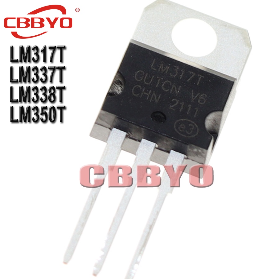 Set 10 Linh Kiện Điện Tử LM317T LM337T LM338T LM350T LM317 LM337 LM338 ...
