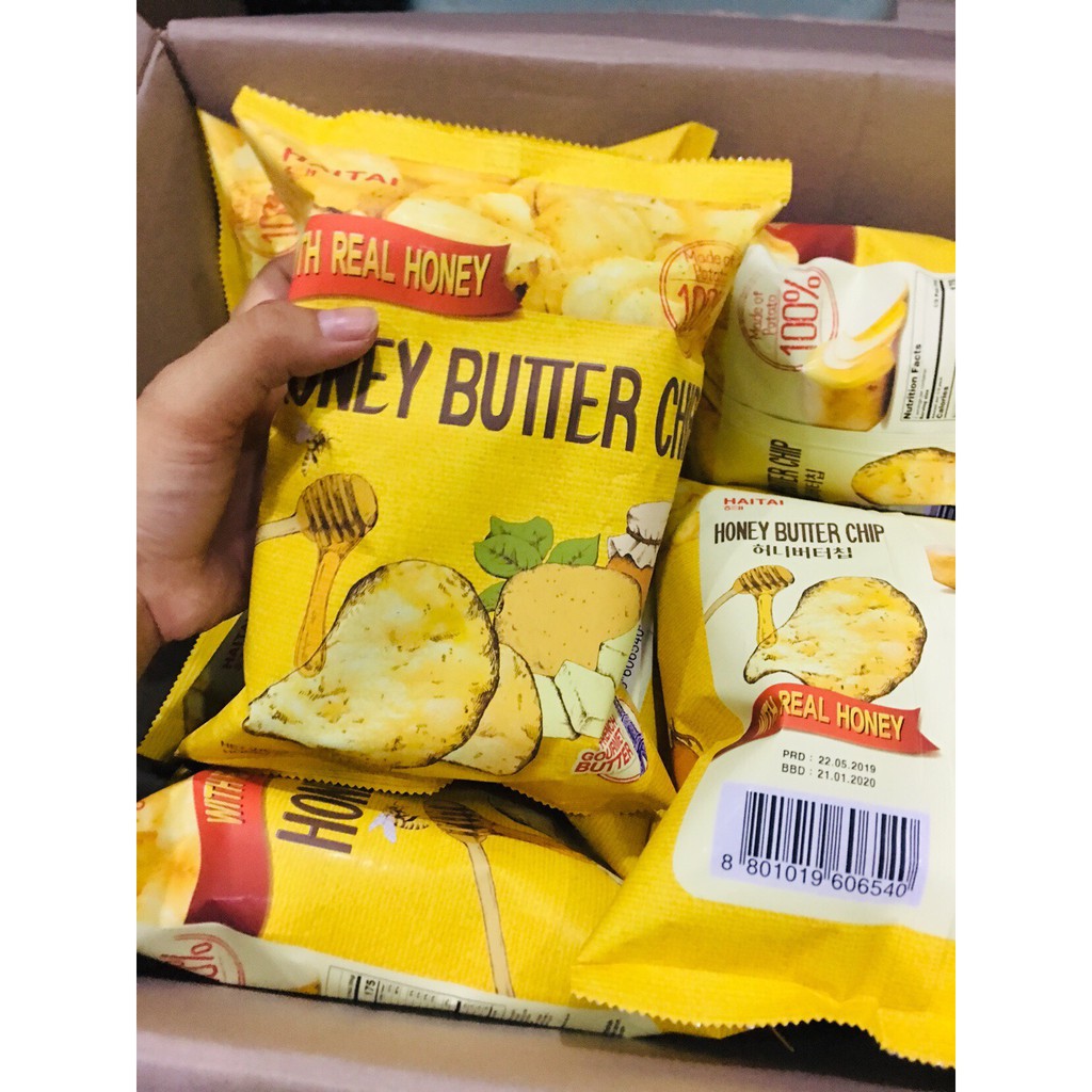 Khoai tây chiên Honey Butter Chip | Shopee Việt Nam