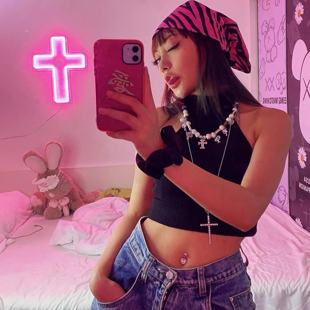 Khăn Turban Vuông Họa Tiết Động Vật Y2k American 8090 Cho Nữ | Shopee ...