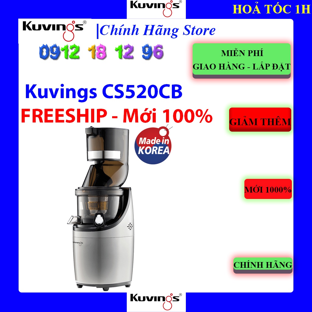 Máy ép trái cây chậm Kuvings CS520 - Made in Hàn Quốc | Shopee Việt Nam