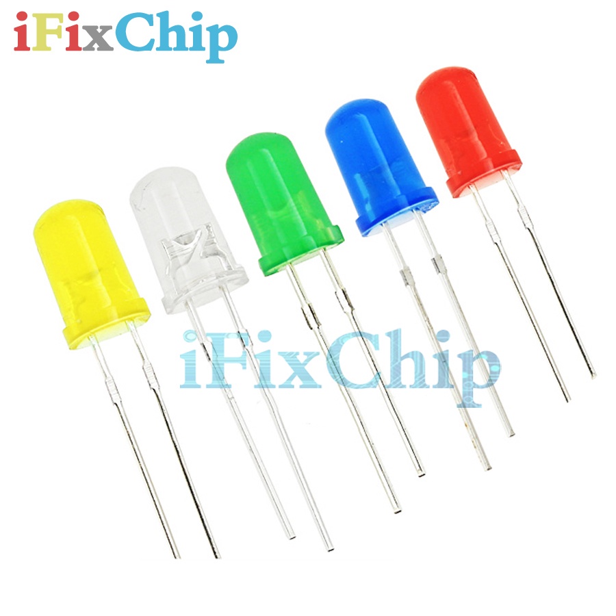 Set 100 Điốt Đèn LED 5MM F5 Chuyên Dụng | Shopee Việt Nam