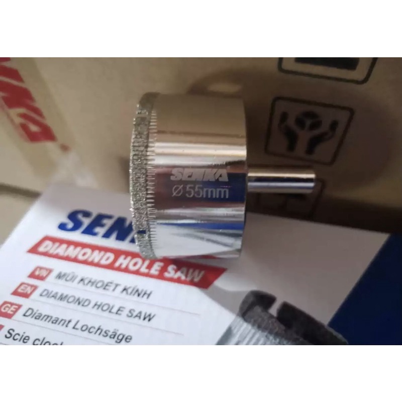 Mũi Khoét Kính /gạch men/ đa Marble/Granite SENKA ( chọn sire 6-60mm) | Shopee Việt Nam