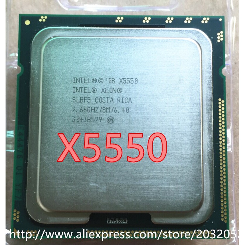 Bộ vi xử lý Intel® Xeon® Processor X5550 8M Cache, 2.66 GHz | Shopee ...