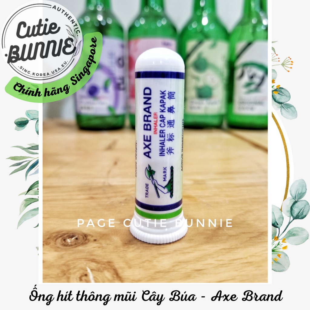 [Singapore] Ống HÍT THÔNG MŨI hiệu CÂY BÚA / Nasal Inhaler Axe Brand ...