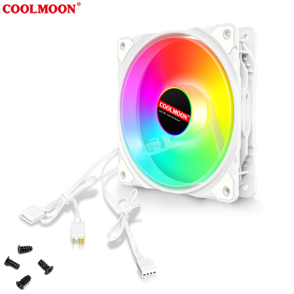 Quạt tản nhiệt, Fan Led ARGB Coolmoon - Led ARGB Sync Main 3 Pin 5V ...