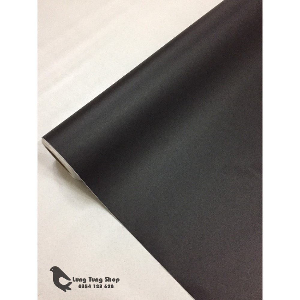 Decal đen nhám có sẵn keo Dán oto, Xe máy, Laptop và Nhiều đồ vật ...