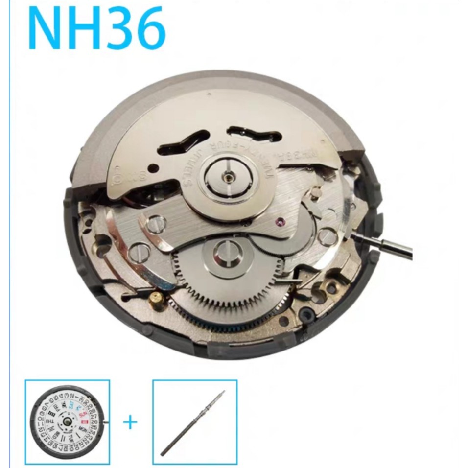 Máy đồng hồ cơ Seiko NH35 / 4R35, NH36 / 4R36, NH38A, NH05 | Shopee ...