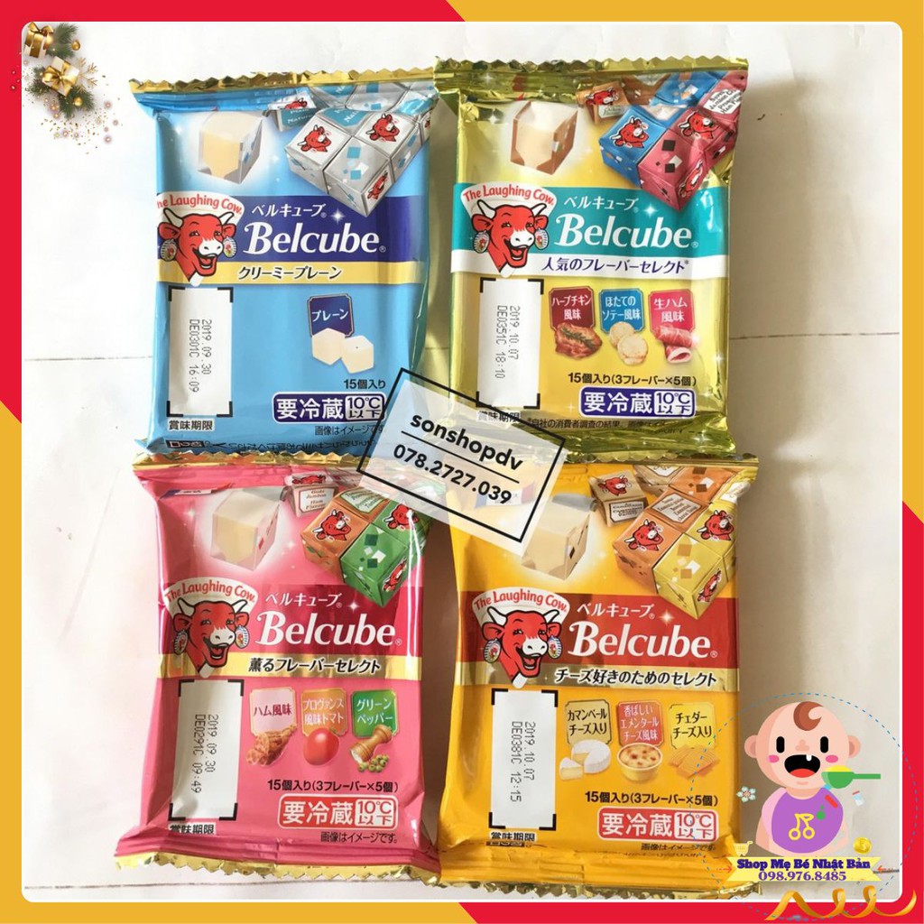 Phô Mai BELCUBE Nhật Bản 15 Viên | Shopee Việt Nam