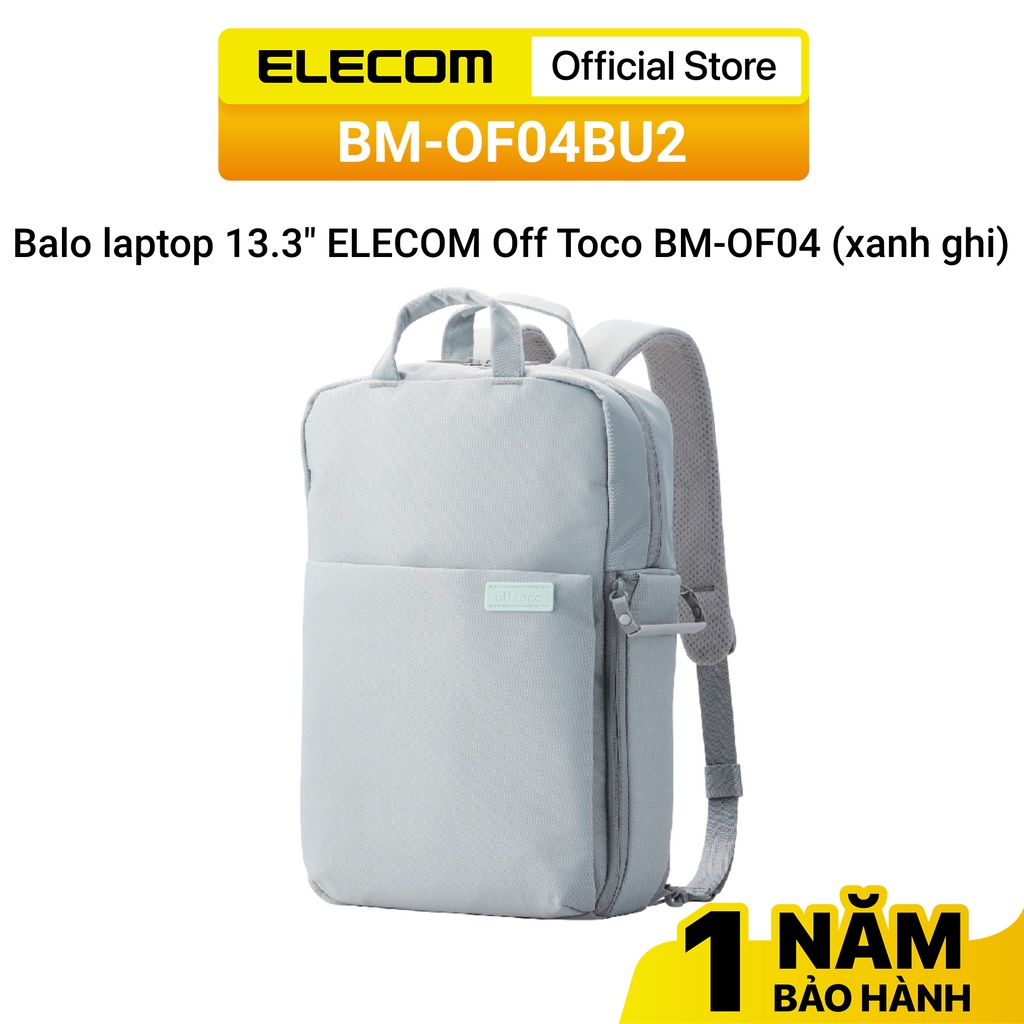 Balo laptop 13.3" ELECOM Off Toco BM-OF04 | Shopee Việt Nam