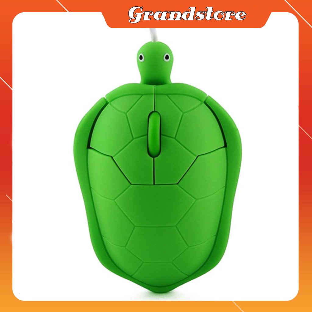 Chuột máy tính laptop có dây usb hình con rùa đẹp nhạy dễ thương màu ...