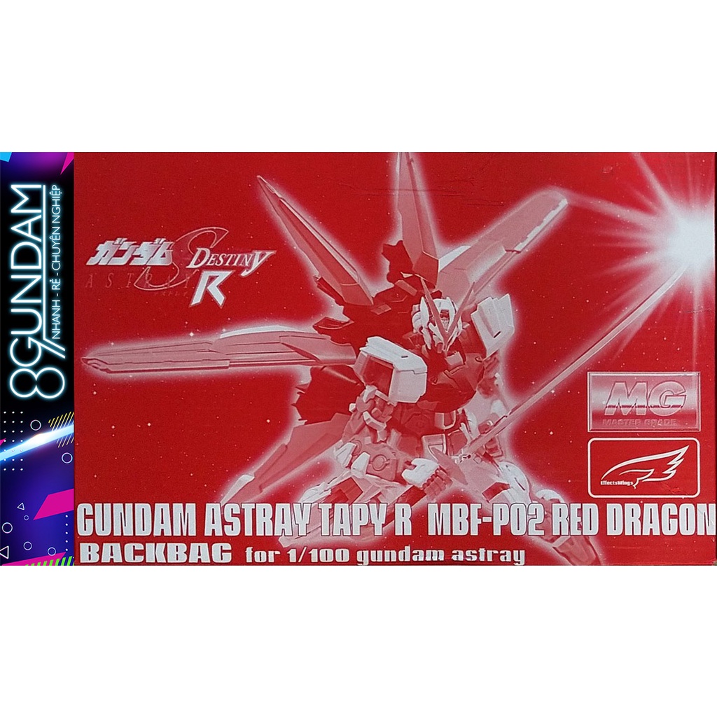 Mô Hình Lắp Ráp Backpack Flight Unit cho MG RG Astray Red Frame (tặng ...