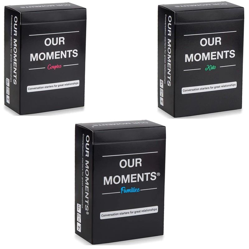 Bộ bài OUR MOMENTS COUPLES - KIDS - FAMILIES | Shopee Việt Nam