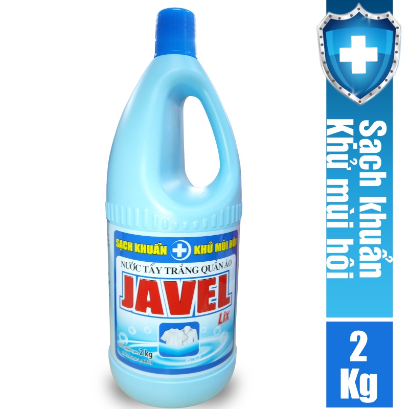 Nước tẩy trắng quần áo LIX javel 2kg JL200 | Shopee Việt Nam