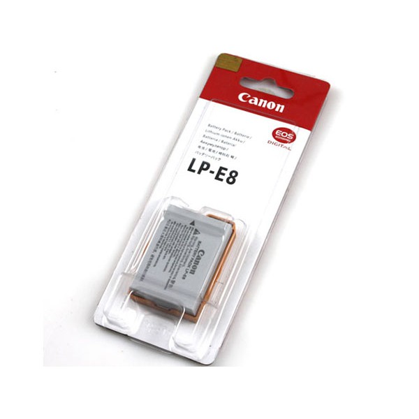 Pin Canon LP-E8 (LP E8 ) 1120mAh cho thân máy Canon 550D, 600D, 650D ...