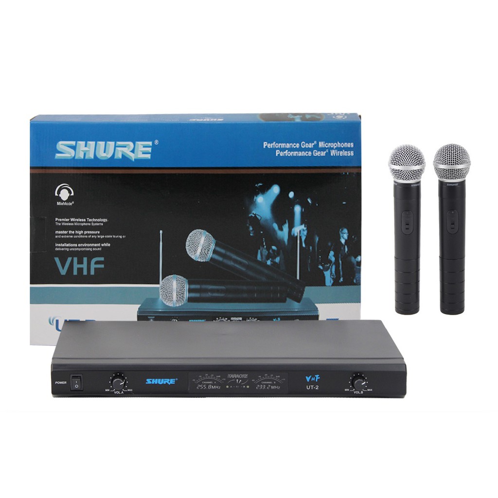 Micro không dây UT-2 – Micro UT2 – Micro gia đình | Shopee Việt Nam