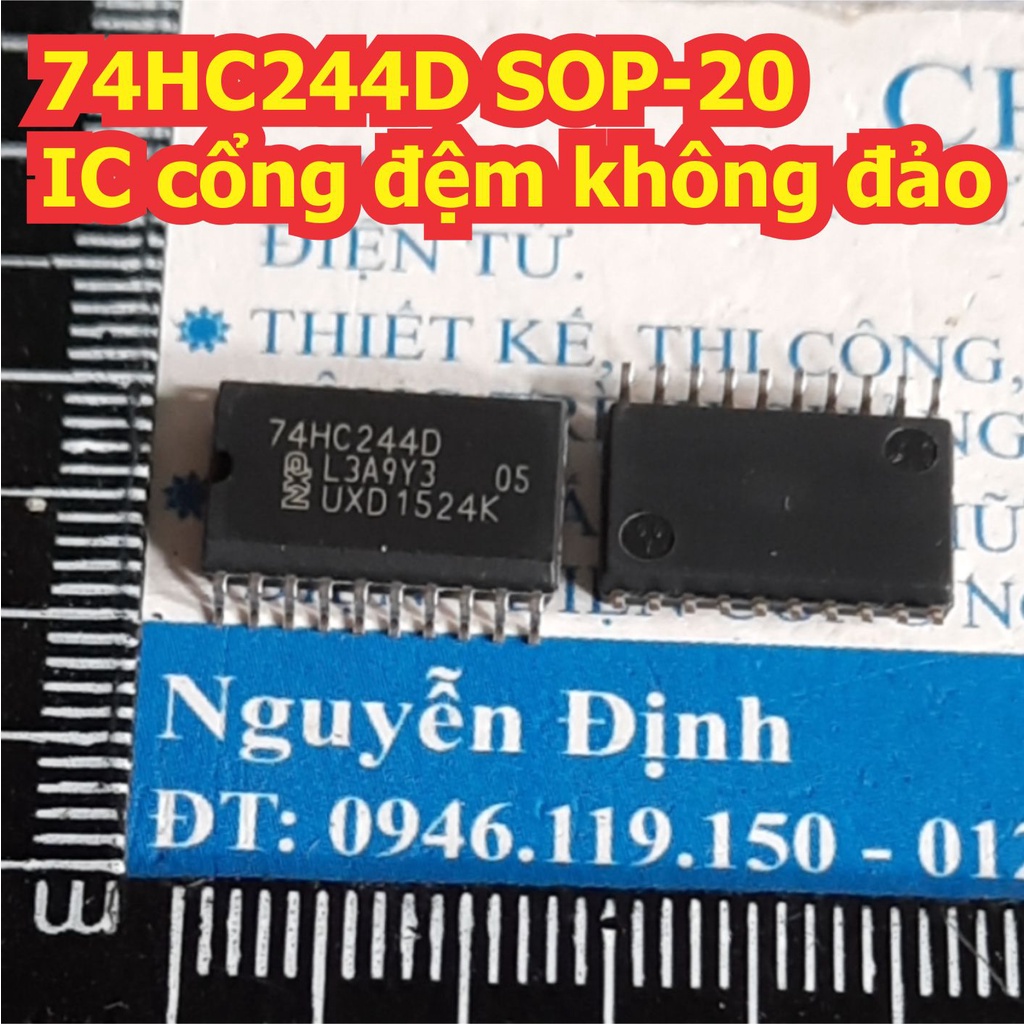 5 con 74HC244D 74HC244 HC244 SOP-20 IC cổng đệm không đảo kde1282 | Shopee Việt Nam