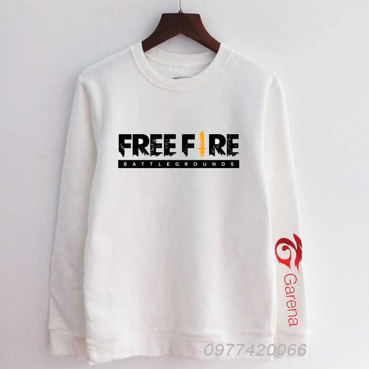 áo Free fire sweater, áo phông freefire phản quang | Shopee Việt Nam