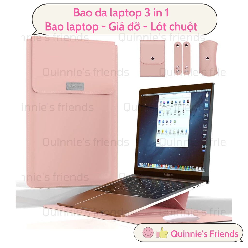 Bao Da Bao Laptop Macbook 13 - 13.3 - 14 -15 - 15.6 inch Sang Trọng Cao ...