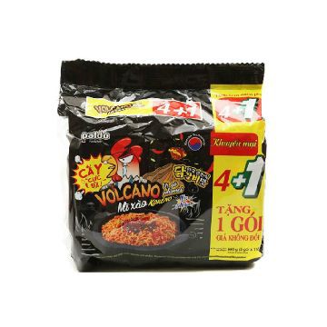 Lốc 4 Gói Mì Xào Koreno Volcano Vị Gà Phô Mai 118G | Shopee Việt Nam